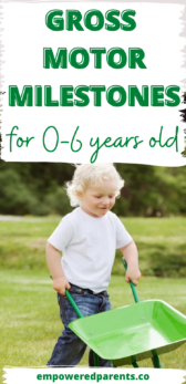 A Complete List of Gross Motor Milestones from 0 to 6 Years - Empowered ...